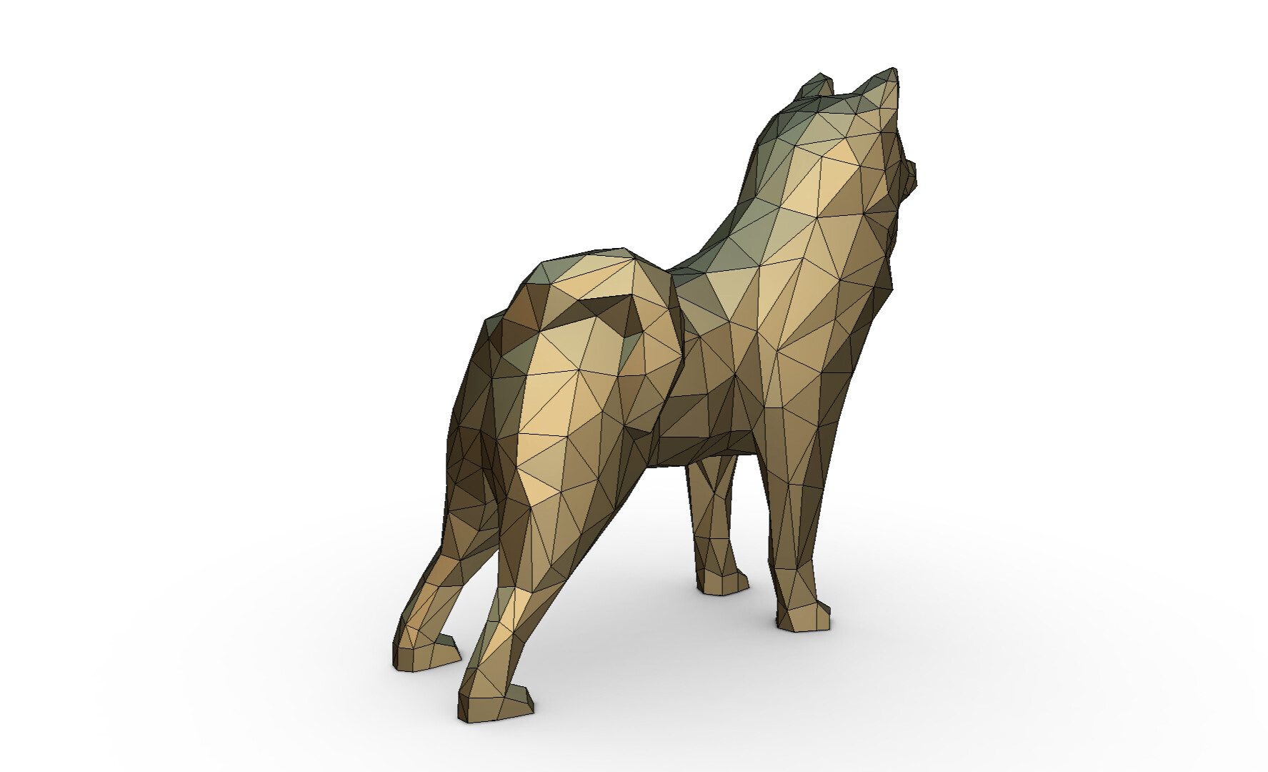 ArtStation - akita inu figure | Resources