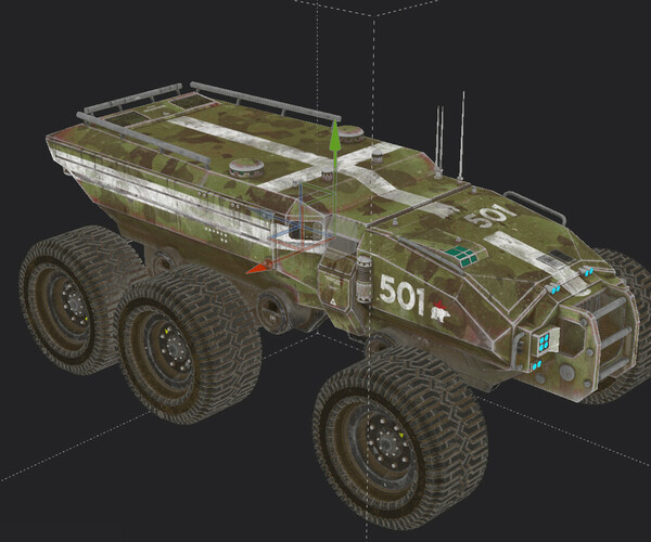 ArtStation - Technical Vehicle transporter Source Files Attached 8K ...