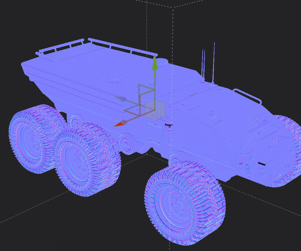 ArtStation - Technical Vehicle transporter Source Files Attached 8K ...