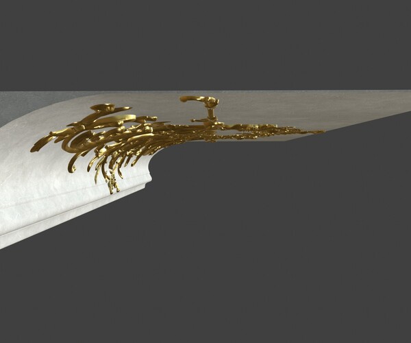 ArtStation - Textured Middle Poly Cornices-Collection 1 - 10 pieces ...