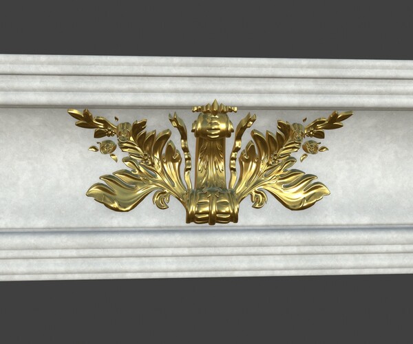 ArtStation - Textured Middle Poly Cornices-Collection 1 - 10 pieces ...
