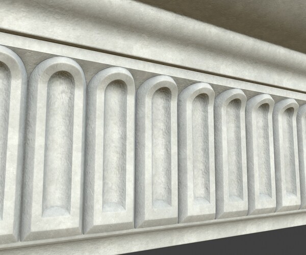 ArtStation - Textured Middle Poly Cornices-Collection 1 - 10 pieces ...