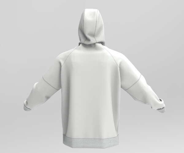 ArtStation - Hoodie mens hood Marvelous Designer obj textures | Resources