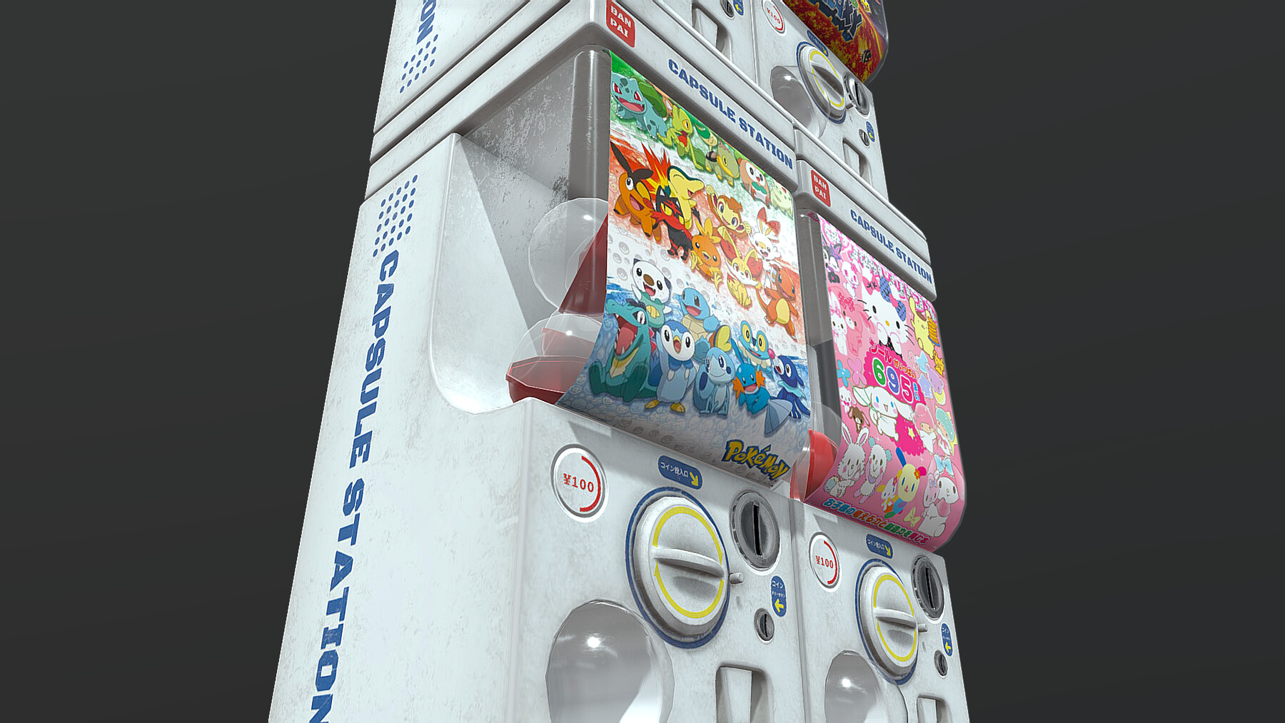 ArtStation - Gacha Capsule Machine | Game Assets