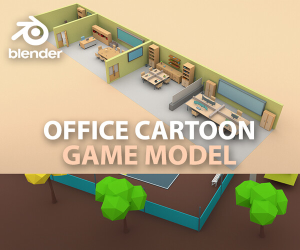 ArtStation - Office Cartoon | Game Assets