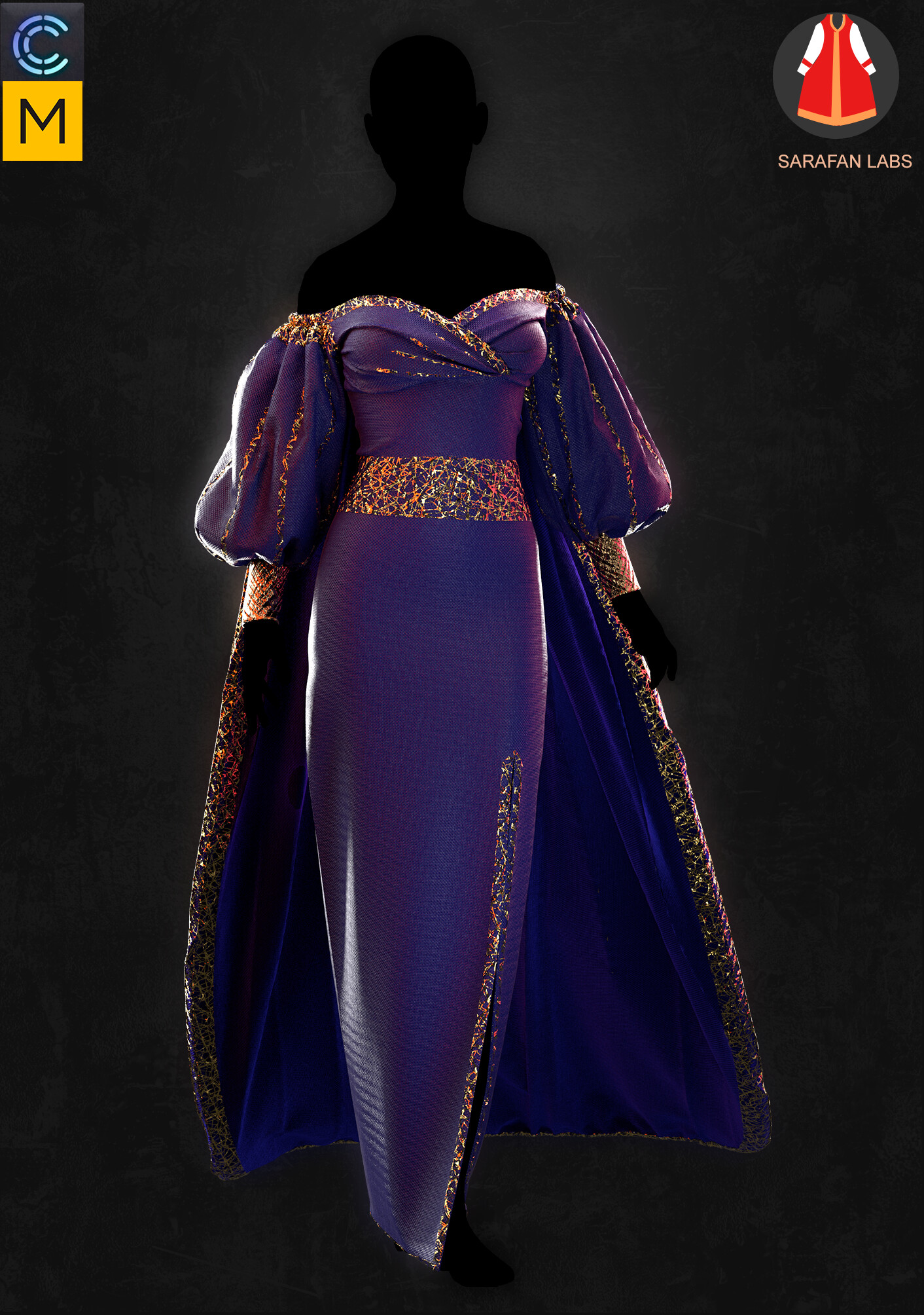 ArtStation - Imperial Dress | Game Assets