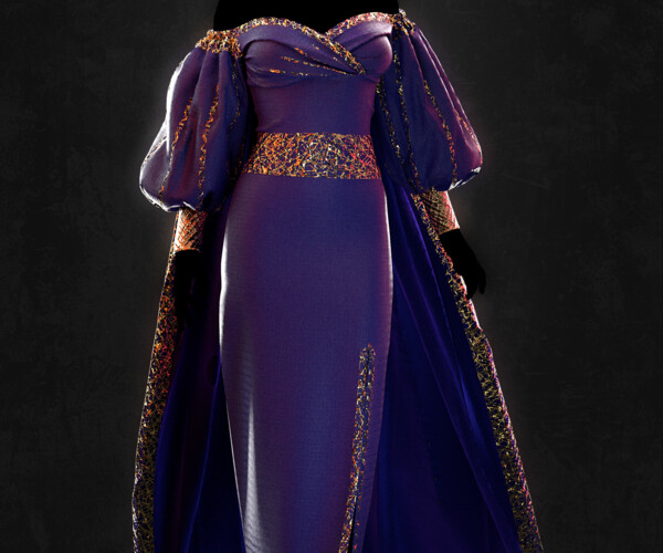 ArtStation - Imperial Dress | Game Assets