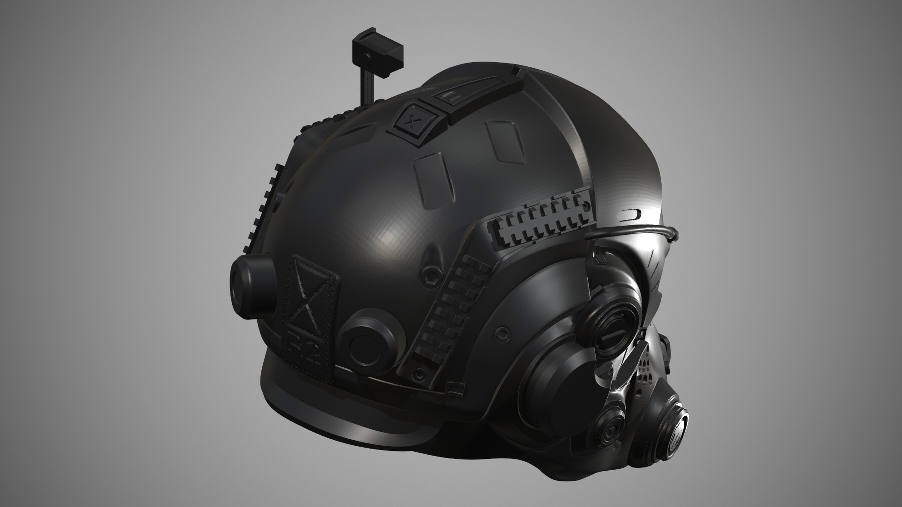 ArtStation - Printable Sci-Fi TitanFall Pilot Helmet | Resources