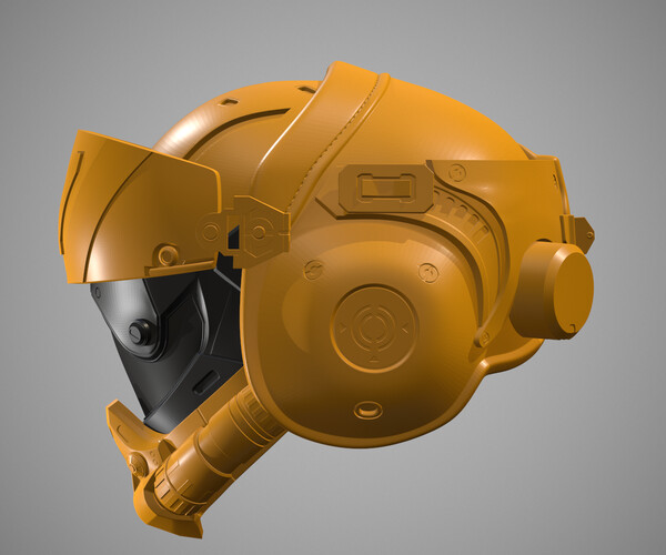 ArtStation - Printable Valkyrie Helmet STL | Resources