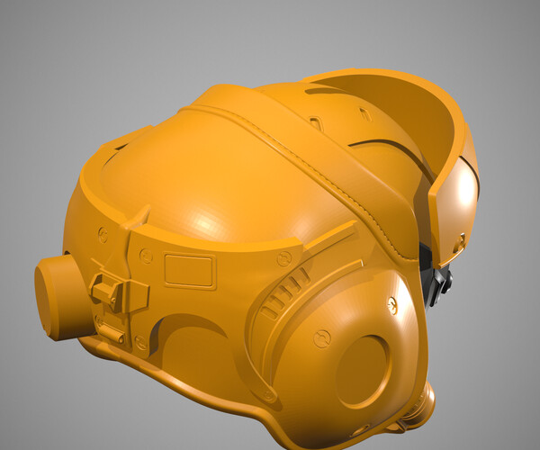 ArtStation - Printable Valkyrie Helmet STL | Resources