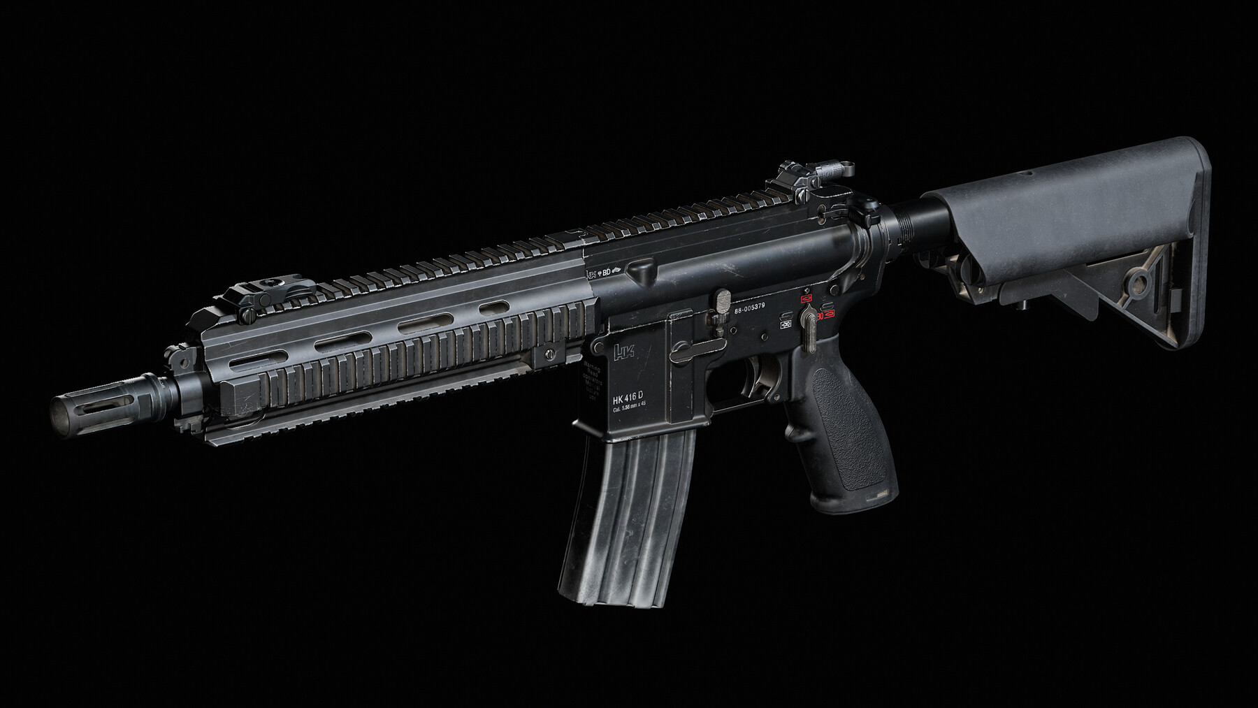 ArtStation - HK416D | Game Assets