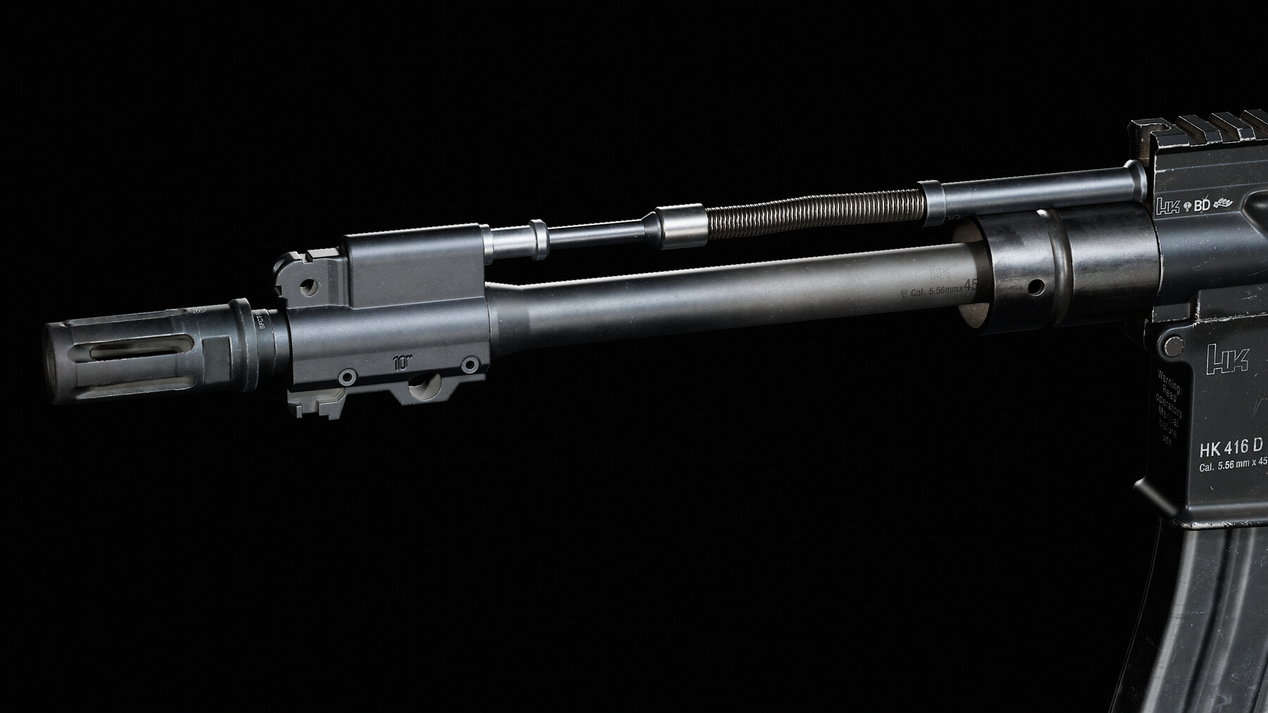 ArtStation - HK416D SMR | Game Assets