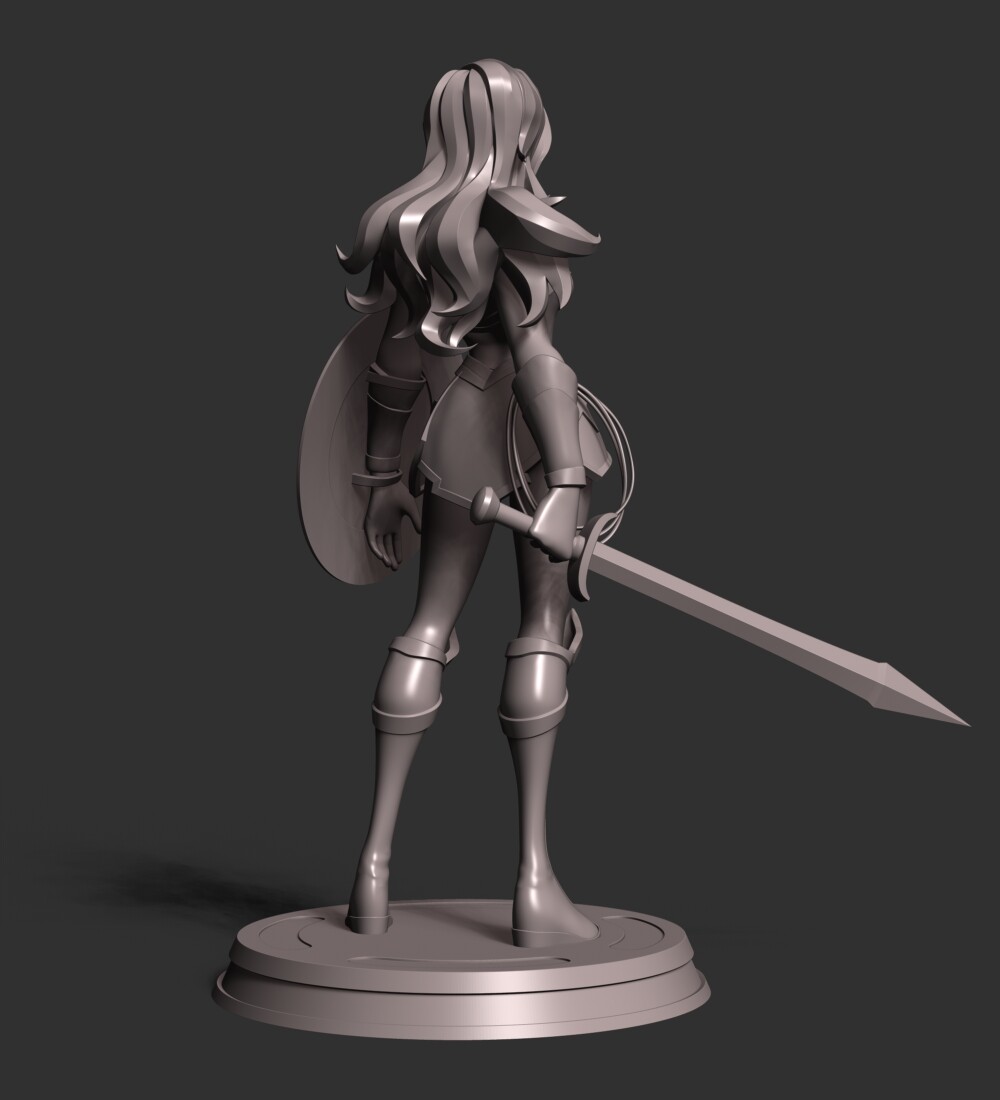 ArtStation - Wonder Woman - DC World Collide | Resources