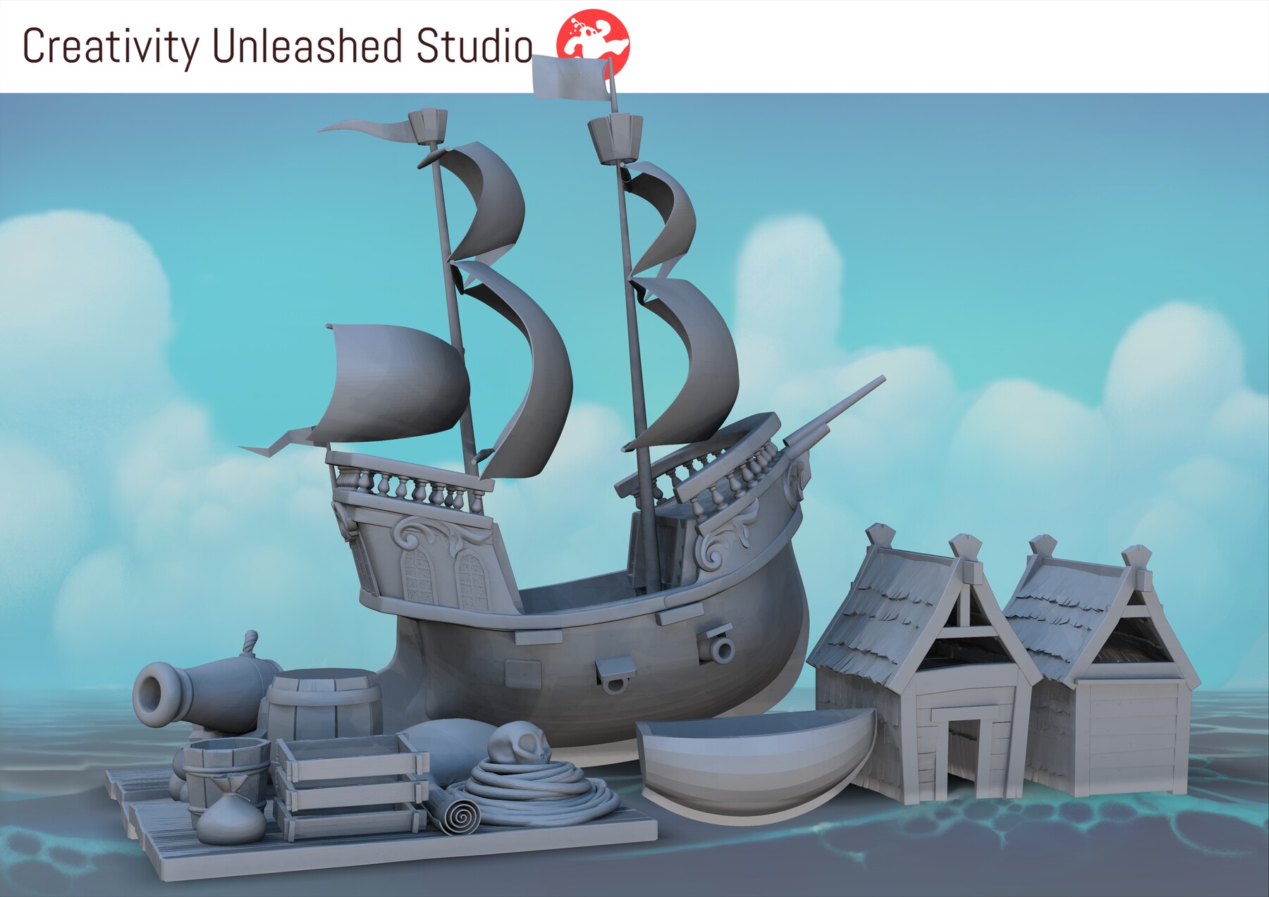 ArtStation - Pirate Pack | Resources