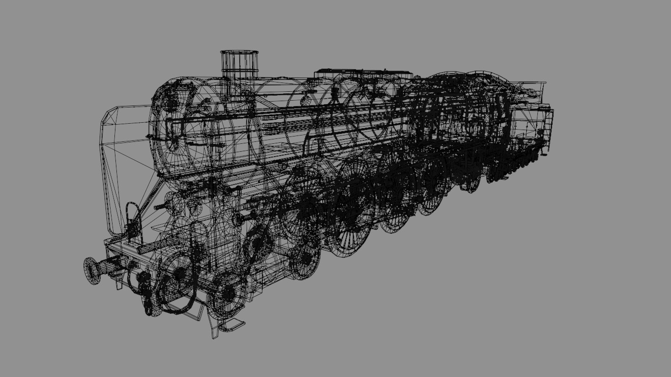 ArtStation - STEAM ENGINE GAME READY MODEL RIGGED | Game Assets