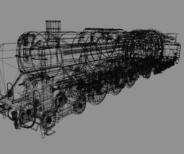 ArtStation - STEAM ENGINE GAME READY MODEL RIGGED | Game Assets