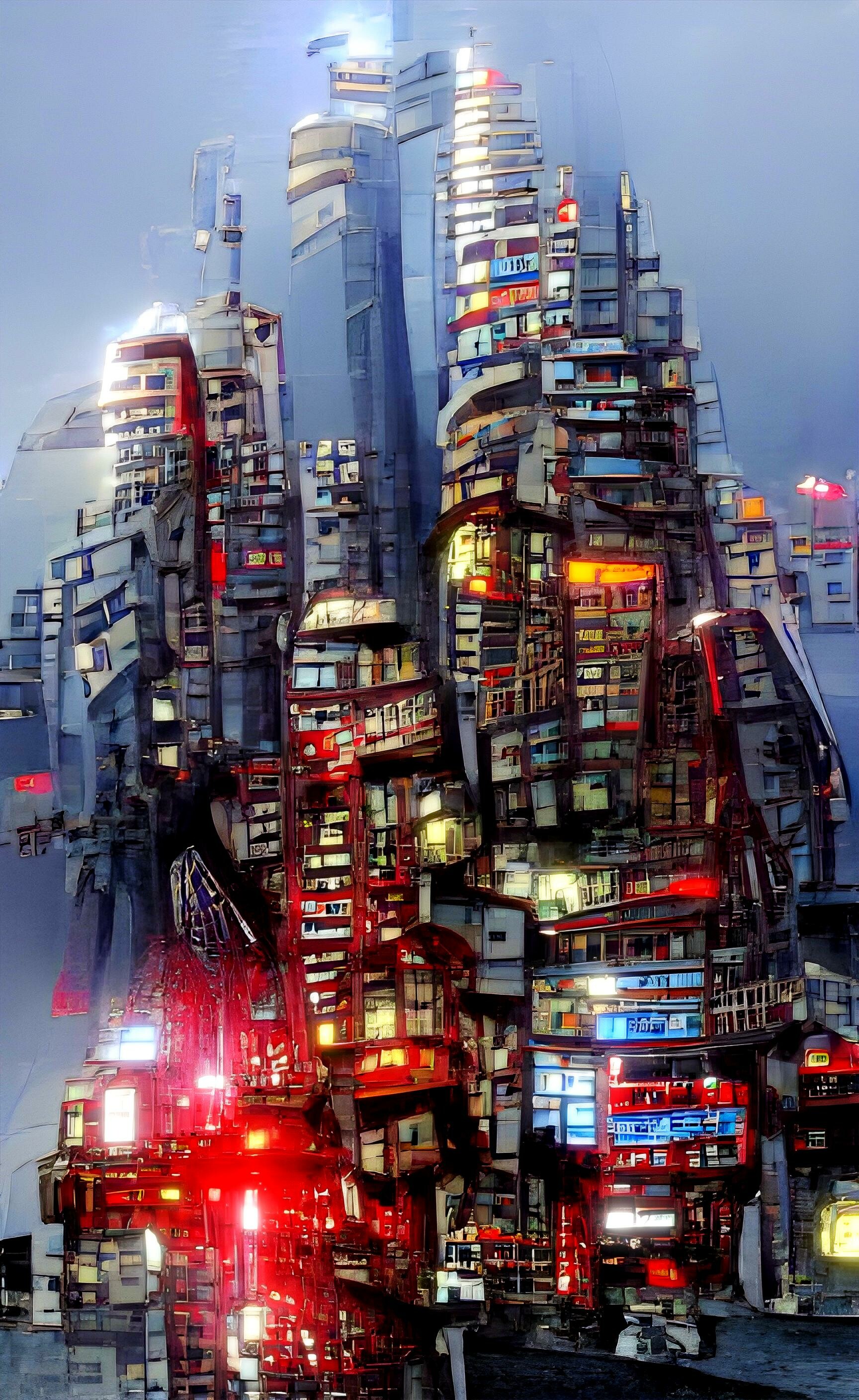 ArtStation - Metropolis New Shell Day night 300 image pack | Artworks