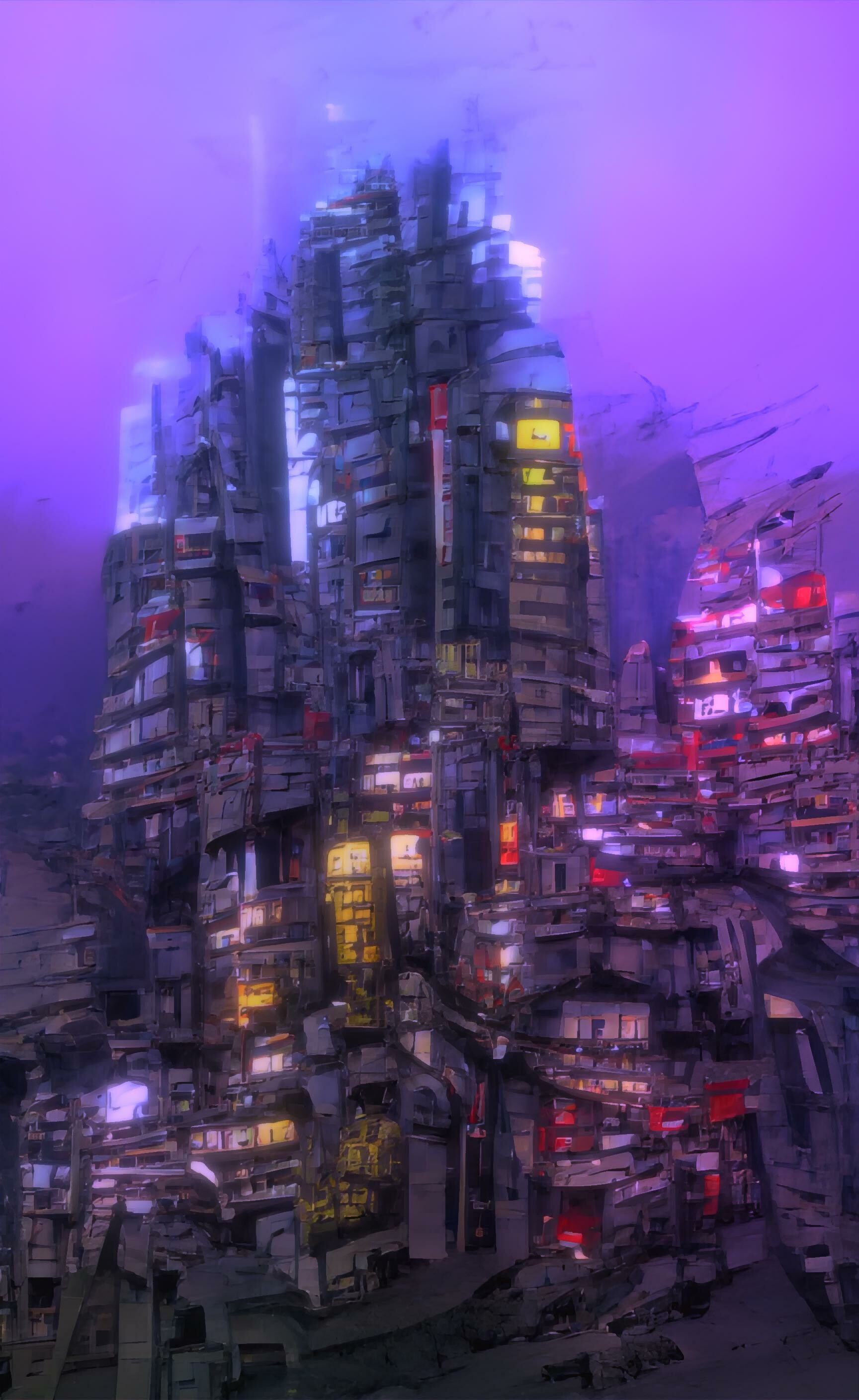 ArtStation - Metropolis New Shell Day night 300 image pack | Artworks