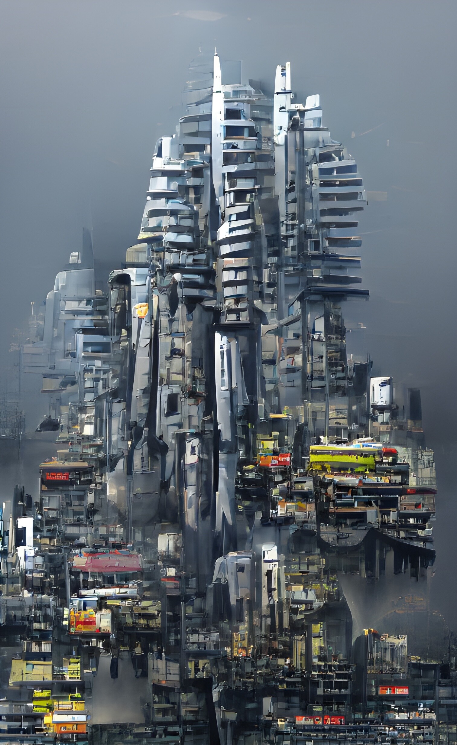 ArtStation - Metropolis New Shell Day night 300 image pack | Artworks
