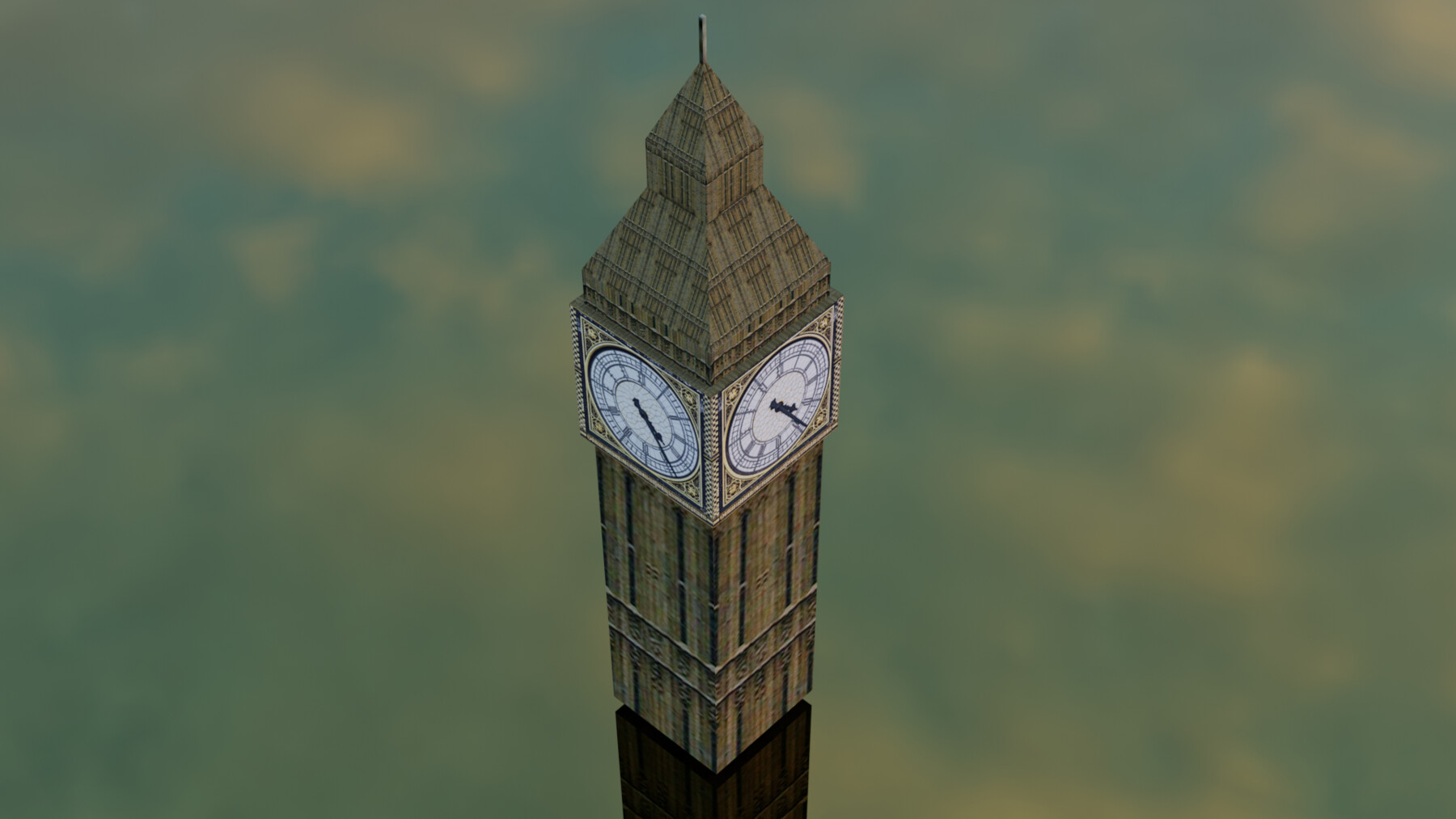 ArtStation - BIG BEN LONDON GAME READY 3D MODEL | Game Assets