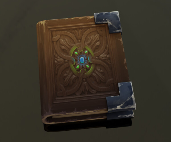 ArtStation - BOOK GAME READY 3D MODEL | Game Assets