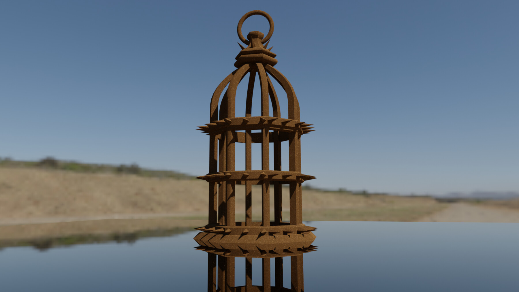 ArtStation - CAGE GAME READY 3D MODEL | Game Assets