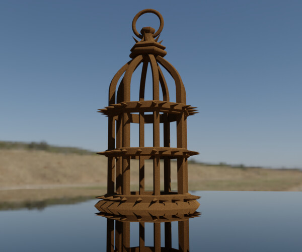 ArtStation - CAGE GAME READY 3D MODEL | Game Assets