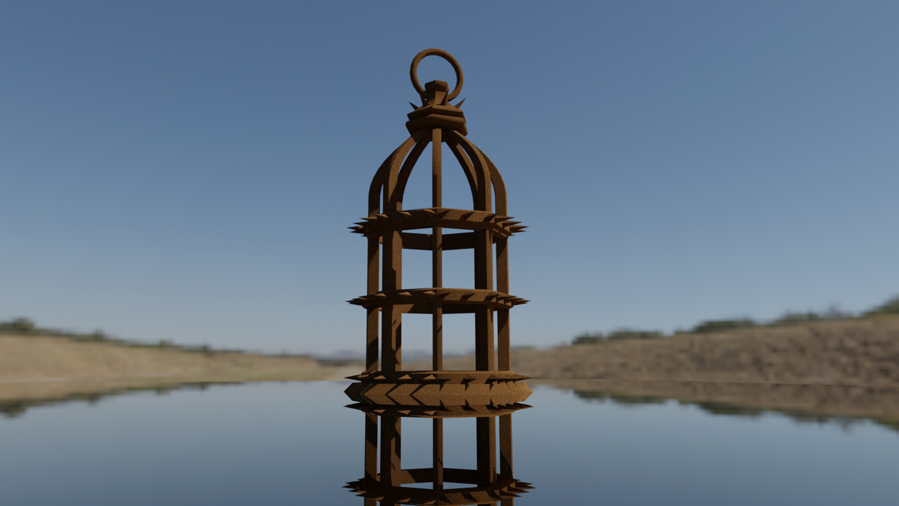 ArtStation - CAGE GAME READY 3D MODEL | Game Assets