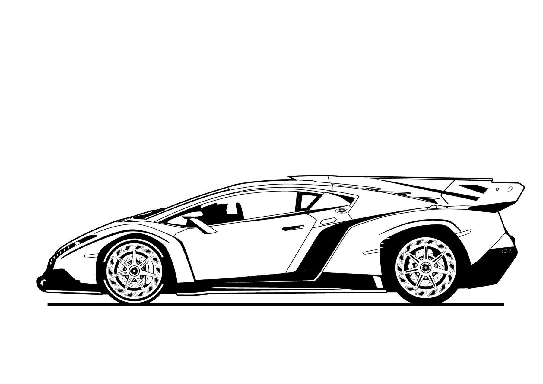 ArtStation - 20 Supercar Coloring | Artworks