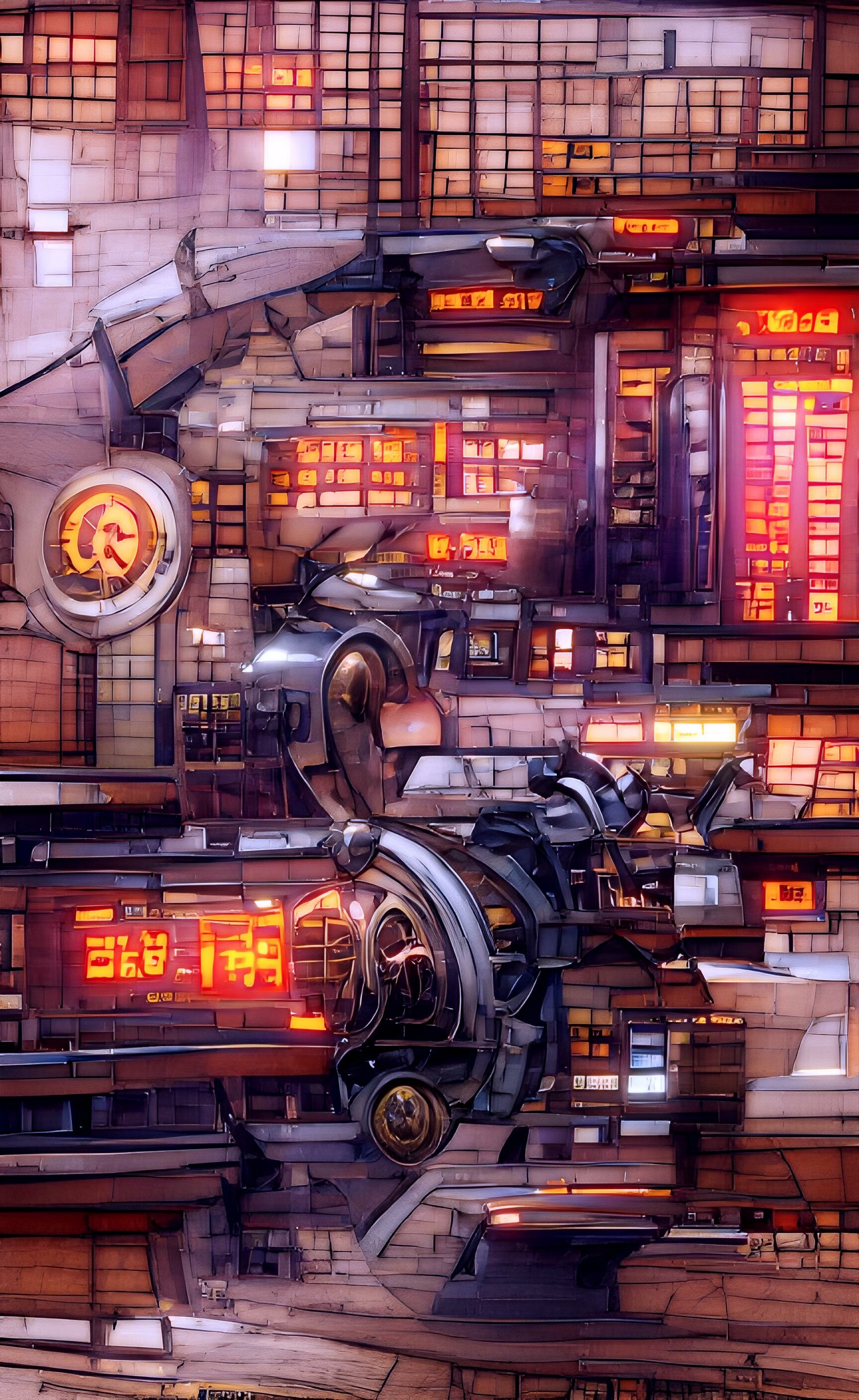 ArtStation - Steampunk Station texture pack Glow Light | Game Assets