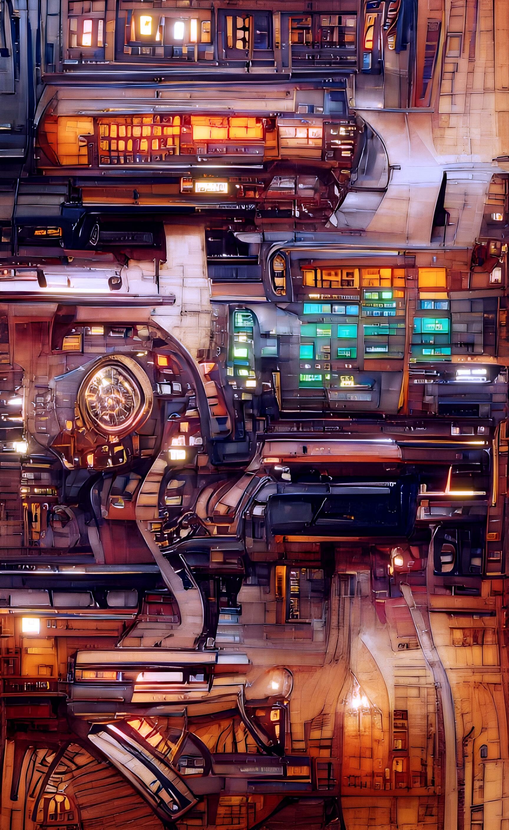 ArtStation - Steampunk Station texture pack Glow Light | Game Assets