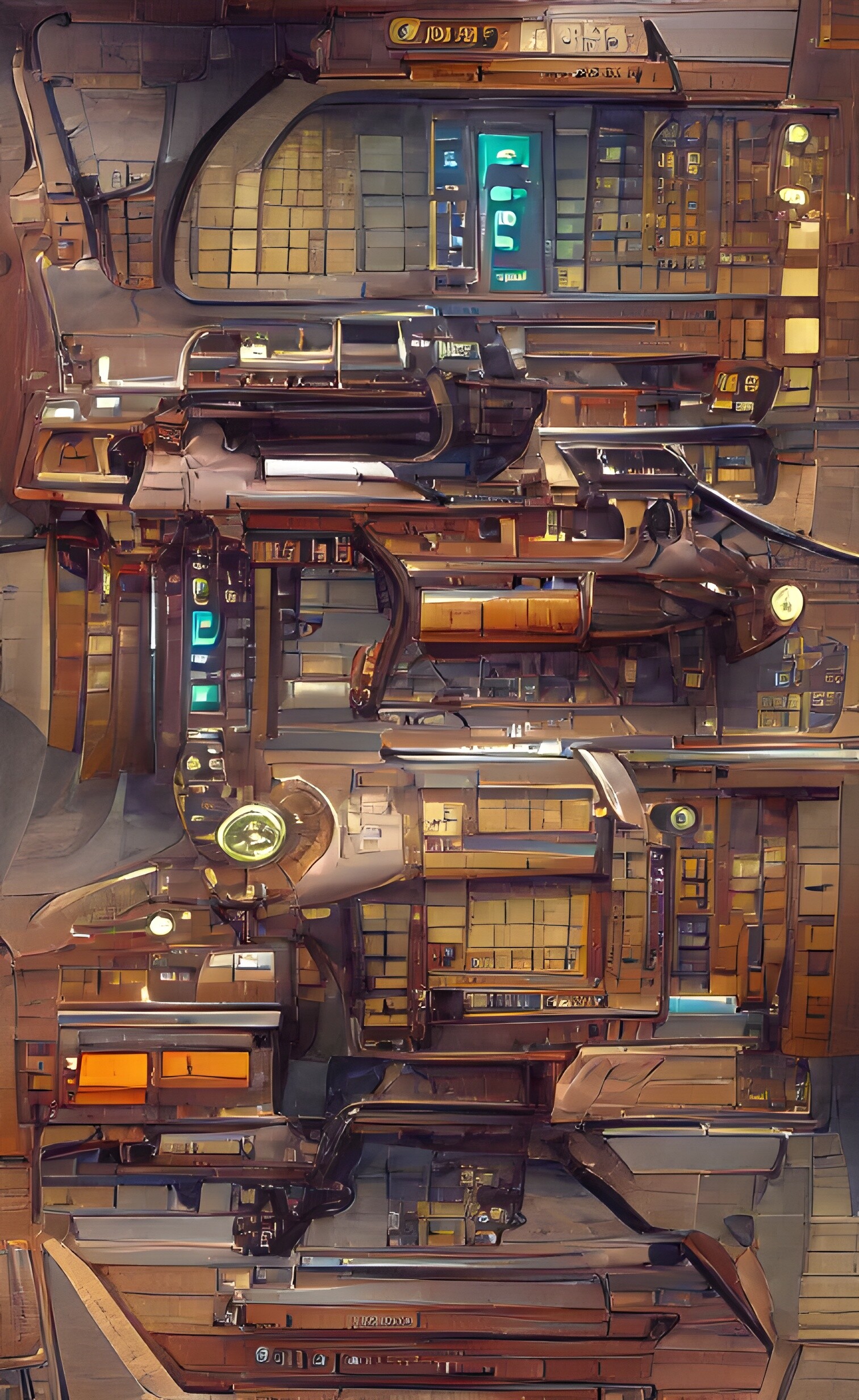 ArtStation - Steampunk Station texture pack Glow Light | Game Assets
