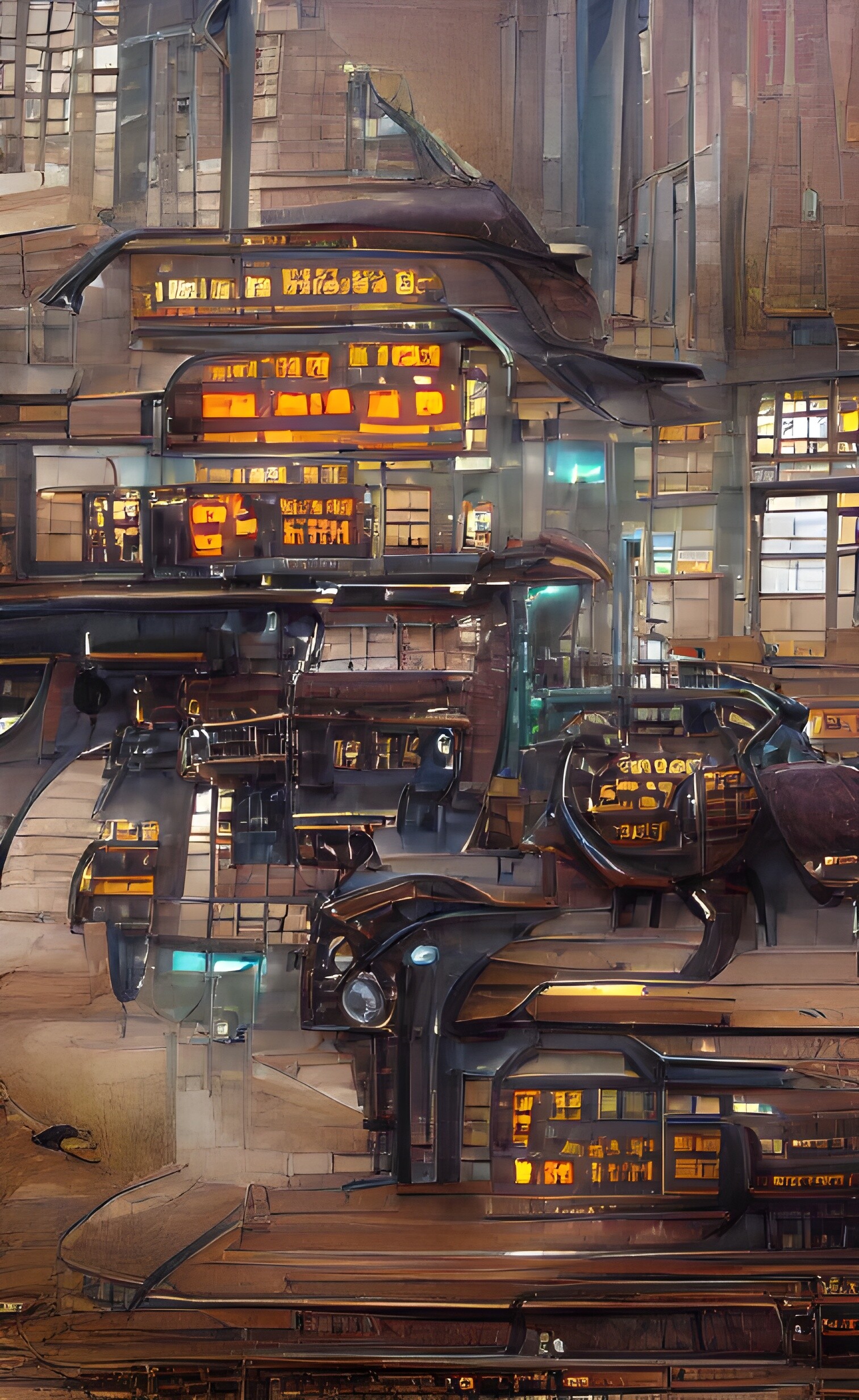 ArtStation - Steampunk Station texture pack Glow Light | Game Assets