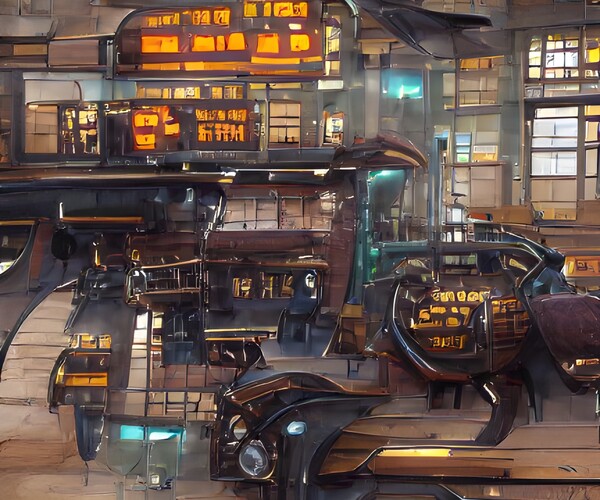 ArtStation - Steampunk Station texture pack Glow Light | Game Assets