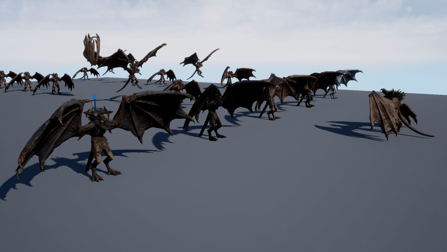 ArtStation - Harpy Vampire Low-poly 3D model | Resources