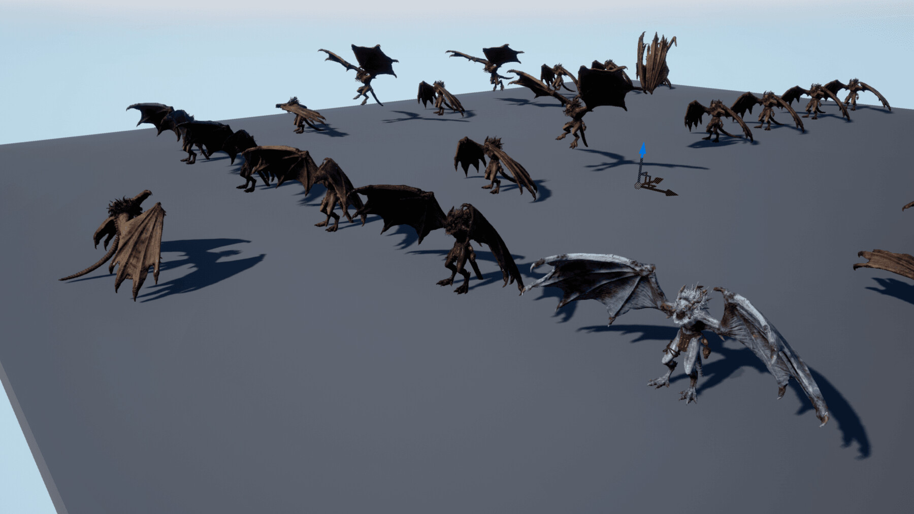 ArtStation - Harpy Vampire Low-poly 3D model | Resources