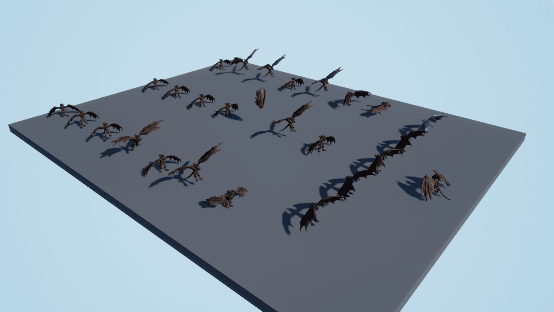 ArtStation - Harpy Vampire Low-poly 3D model | Resources