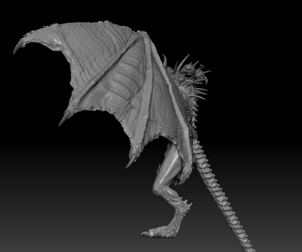 ArtStation - Harpy Vampire Sculpt | Resources