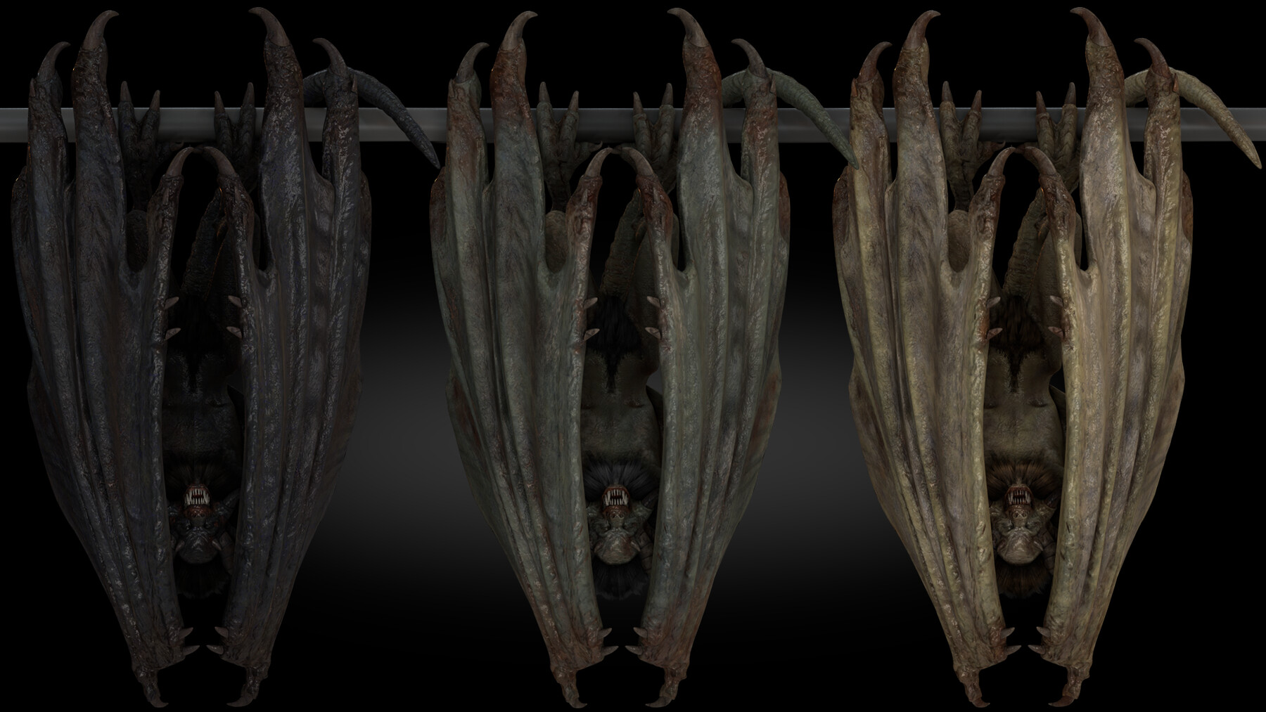 ArtStation - Harpy Vampire Low-poly 3D model | Resources