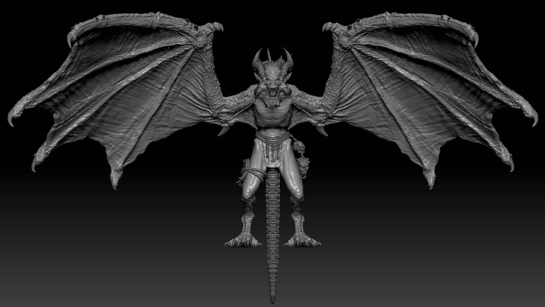 ArtStation - Harpy Vampire Sculpt | Resources