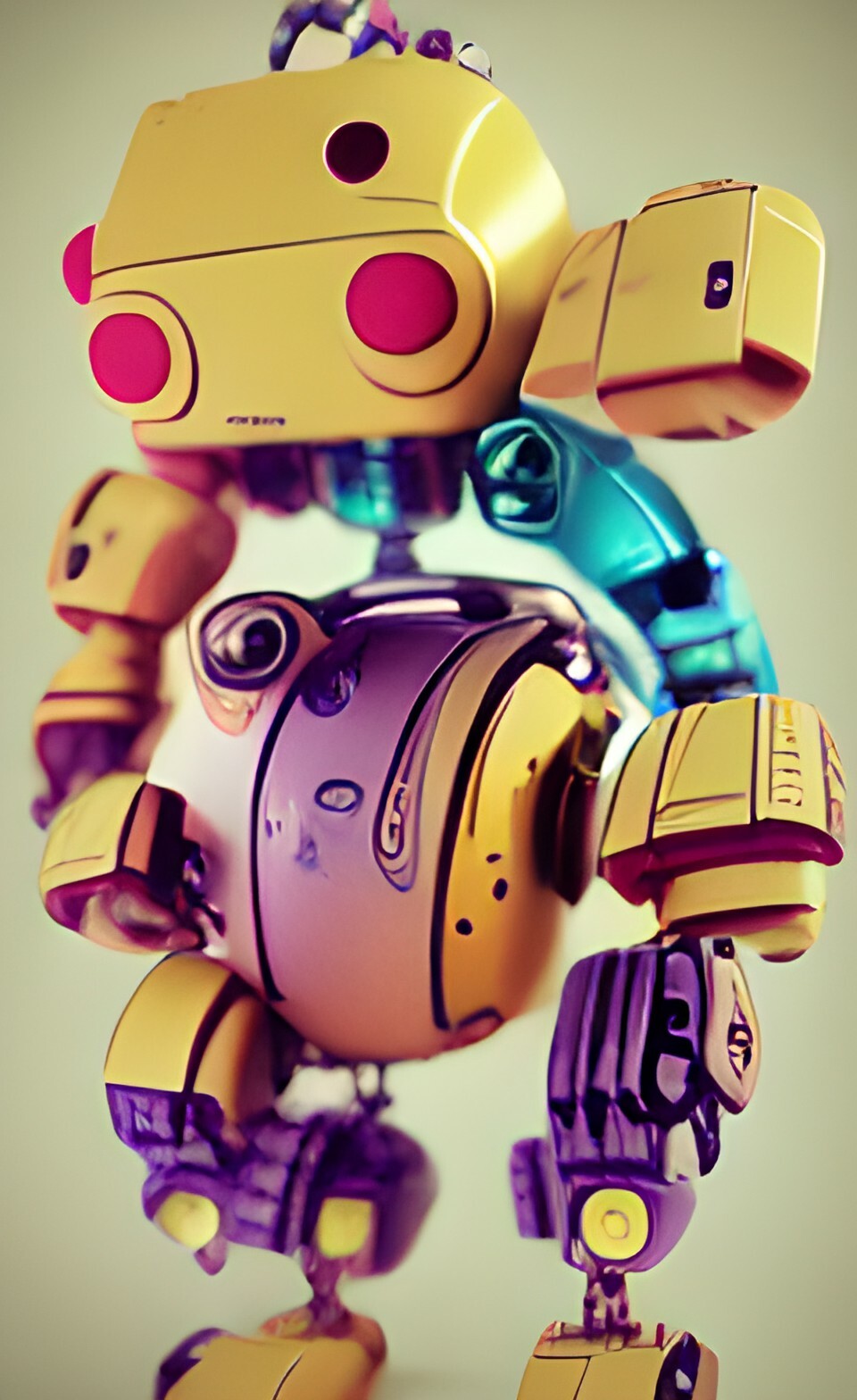 ArtStation - Robot Toy Cartoon Collection Style 1000 image pack one ...