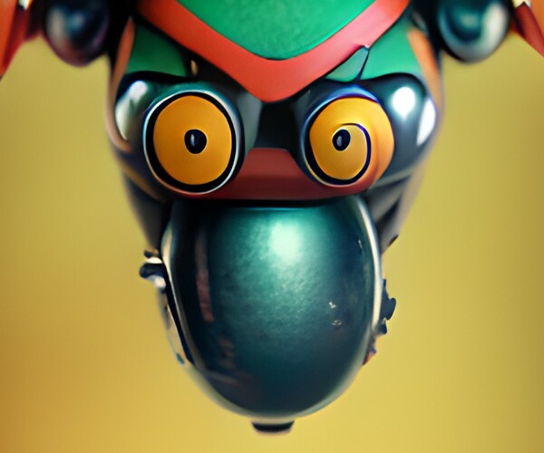 ArtStation - Robot Toy Cartoon Macro 1000 image pack Collection Alpha ...