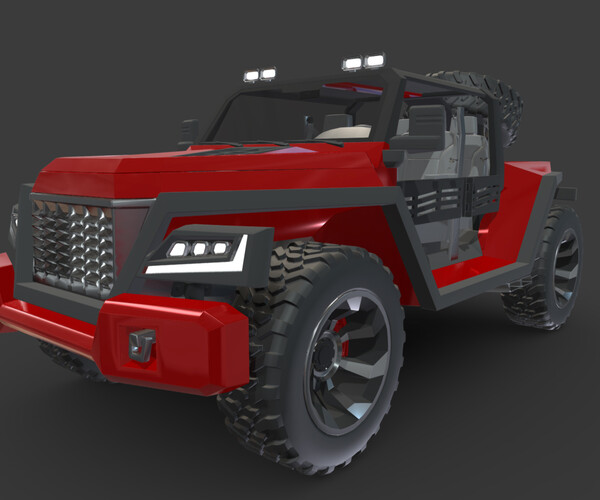 ArtStation - Wildtruck Version 1 | Game Assets