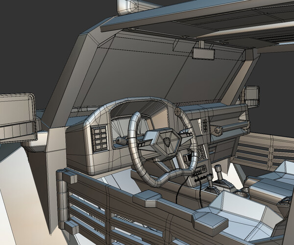 ArtStation - WildTruck Version 2 | Game Assets