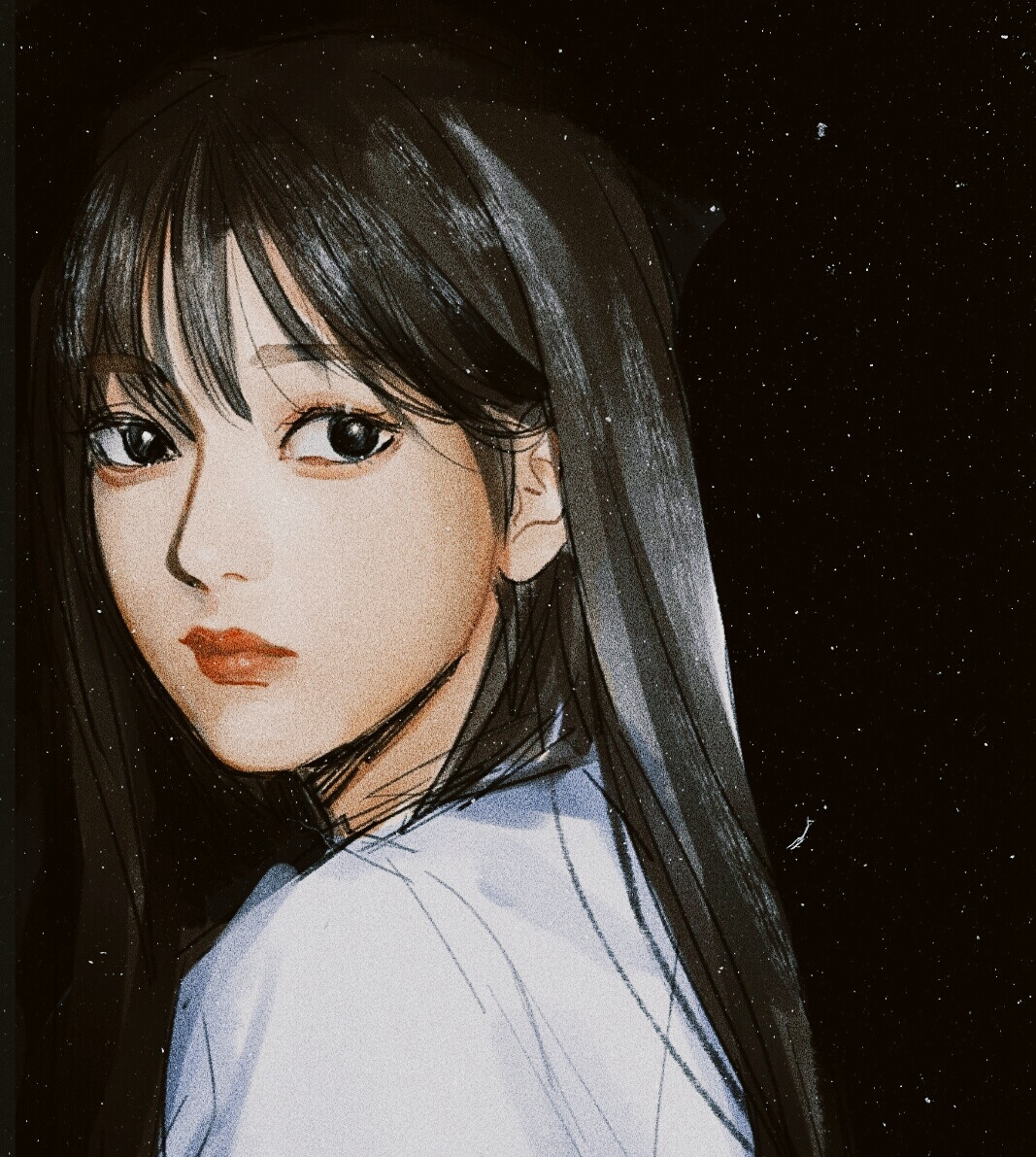 ArtStation - Look at me!This is my self portrait | Artworks