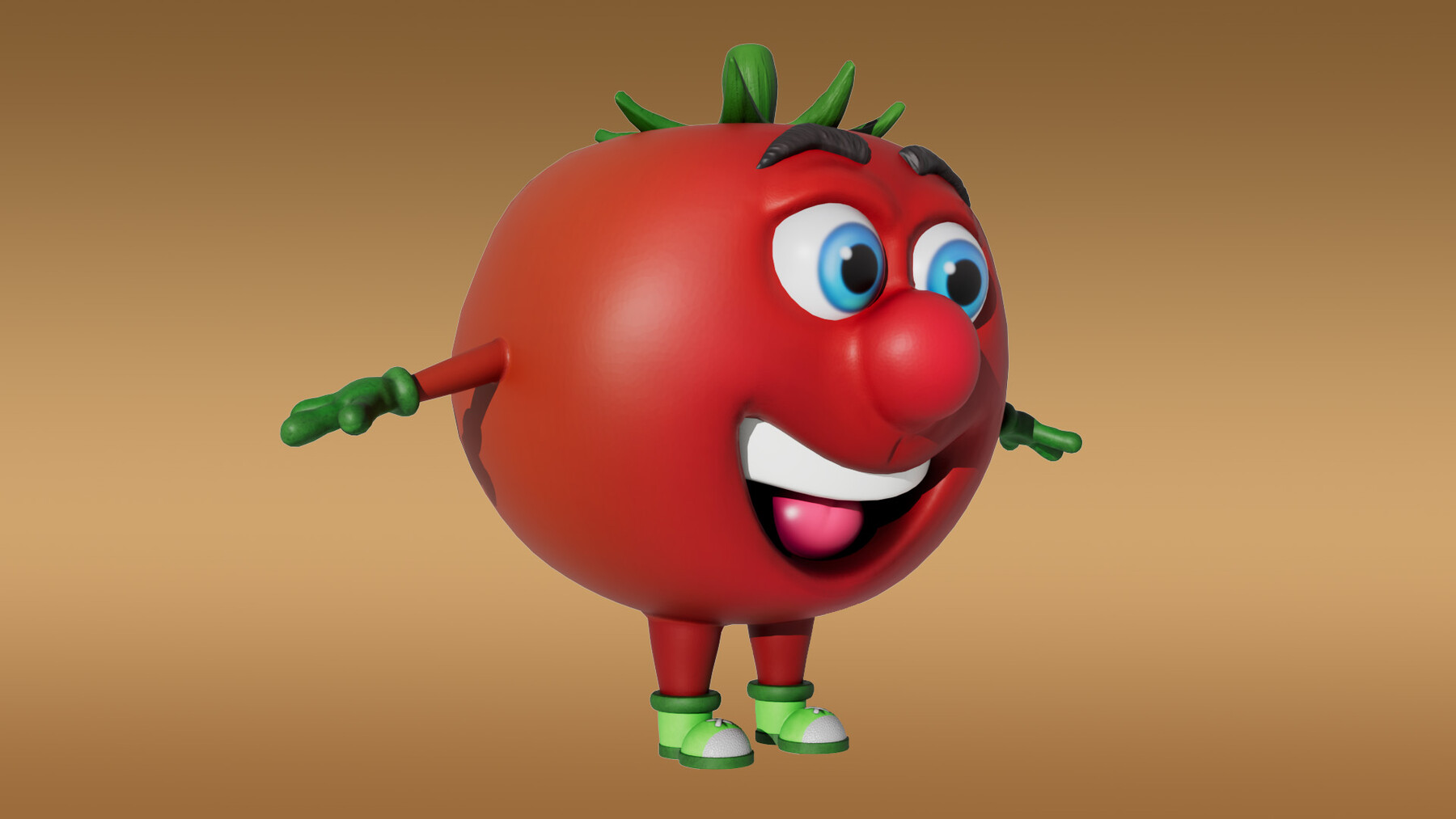 ArtStation - tomato cartoon | Game Assets