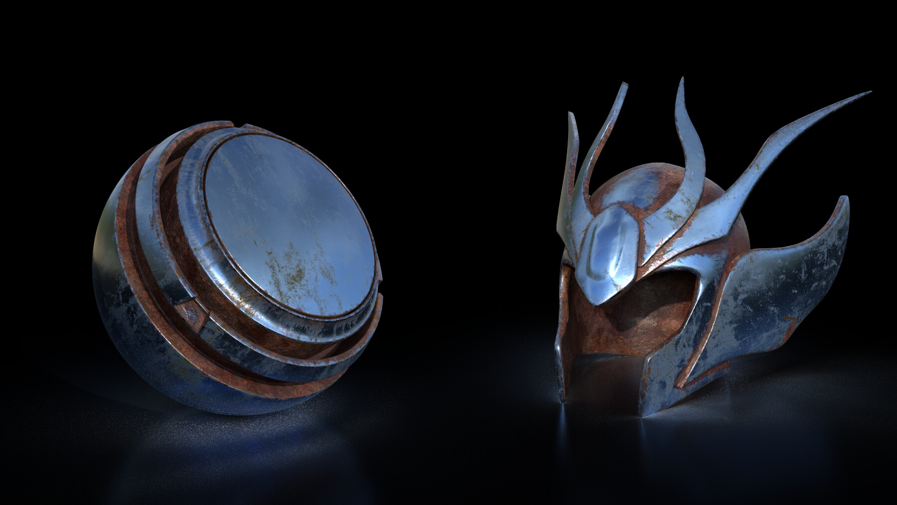 ArtStation - 24 Metal Smart Materials | Game Assets