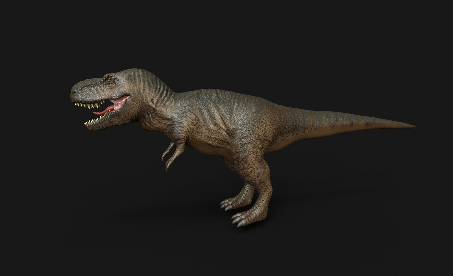 ArtStation - T-Rex 3D Model Game Asset | Game Assets