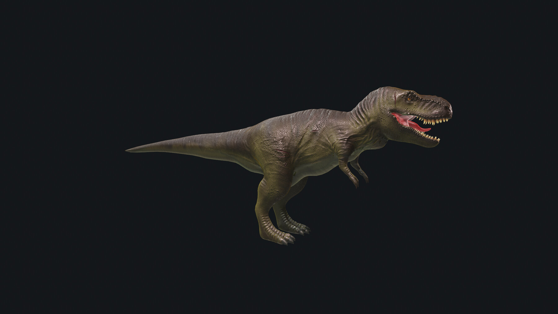 ArtStation - T-Rex 3D Model Game Asset | Game Assets