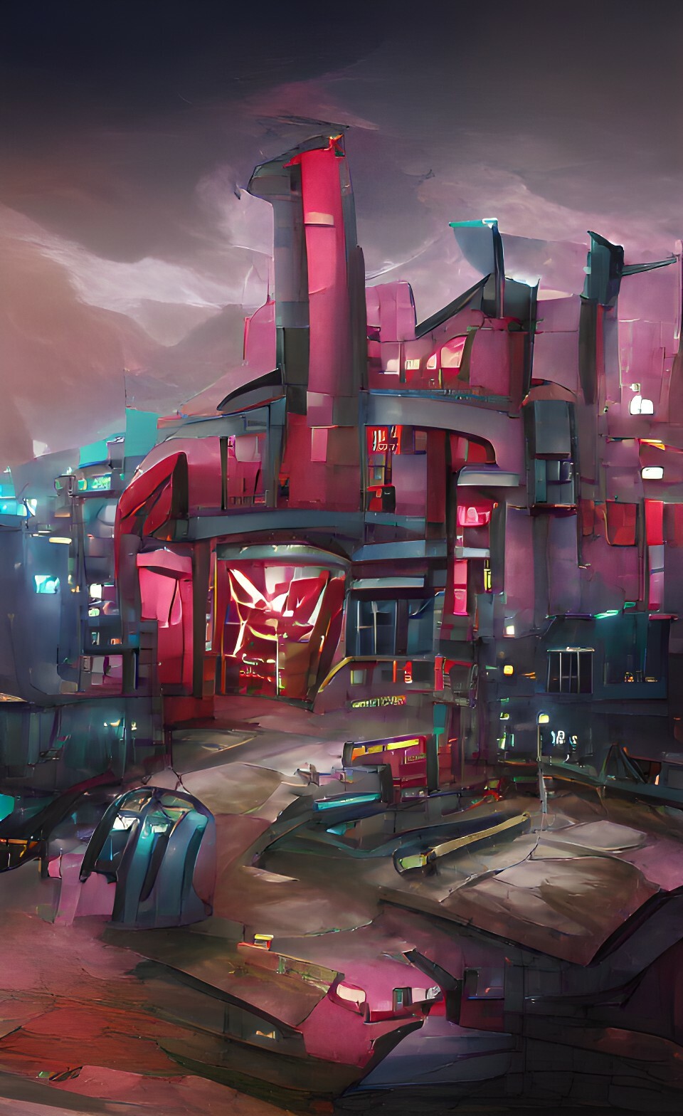 ArtStation - Mega factory 700 image background pack | Artworks